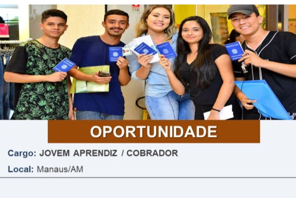 Vaga de Jovem Aprendiz/Cobrador na Expresso Coroado em Manaus ...